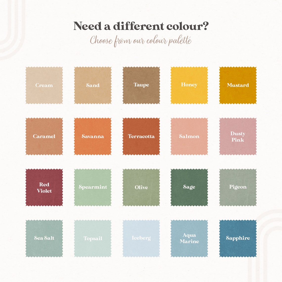 Solid Boho Circle Wall Decal Color Circle Wall Sticker Color - Etsy