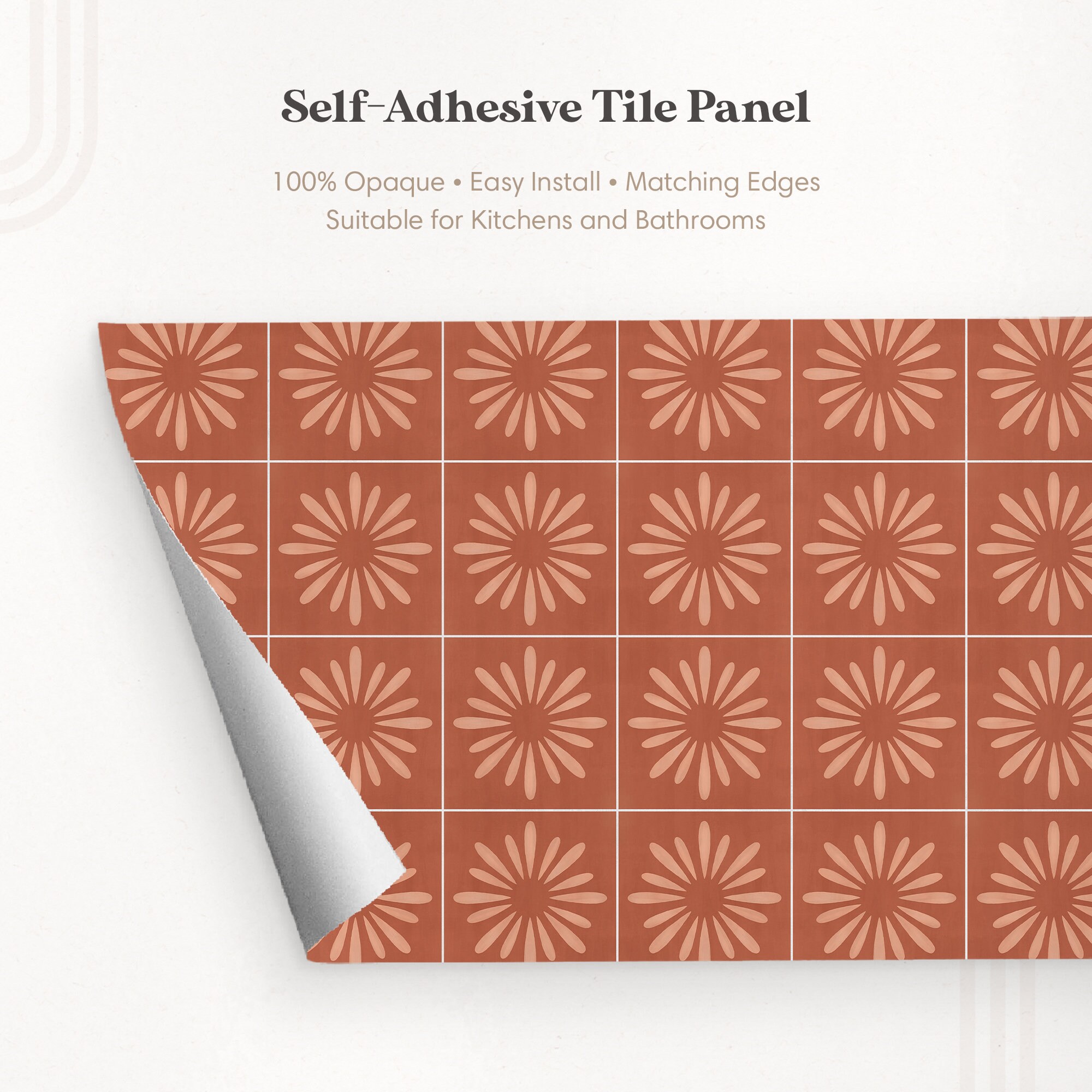 Kitchen and Bathroom Splashback Panel Removable Vinyl - Etsy