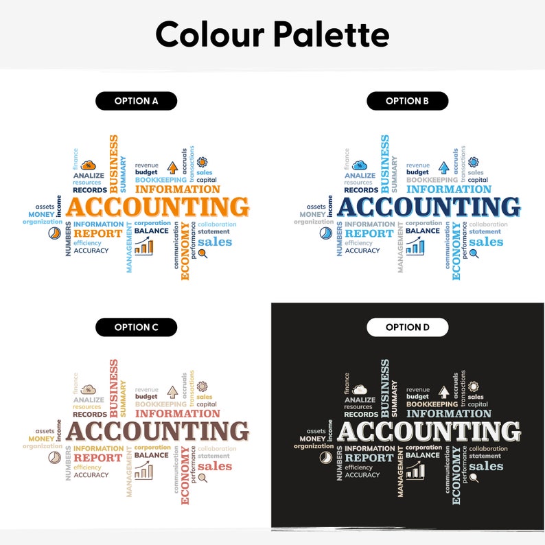 Accounting Wall Decal Office Office Wall Art Wall Decal - Etsy