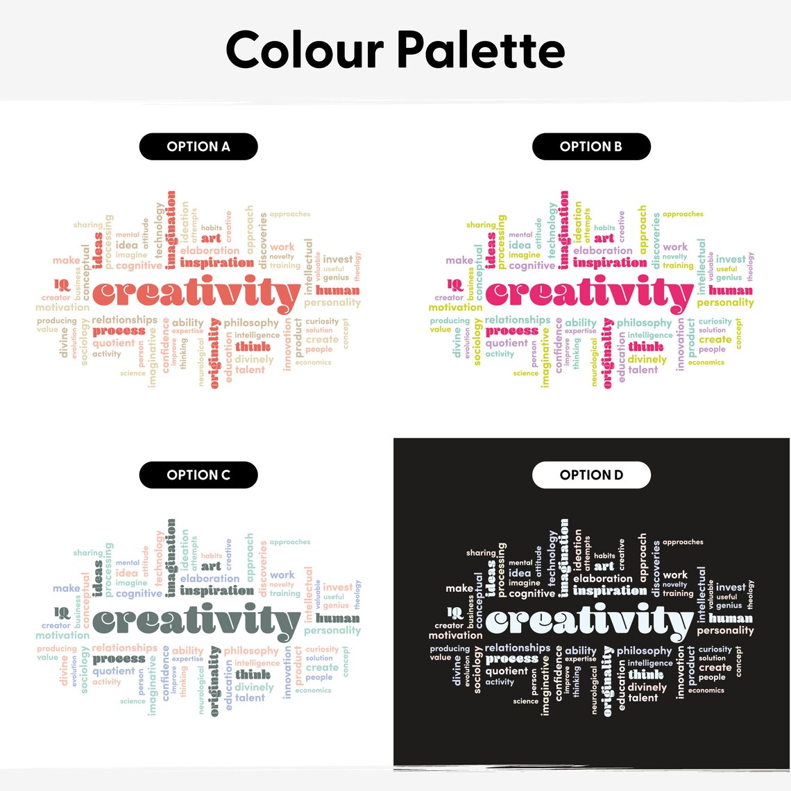 Creativity Wall Decal, Office Wall Decal, Office Wall Art, Creative ...