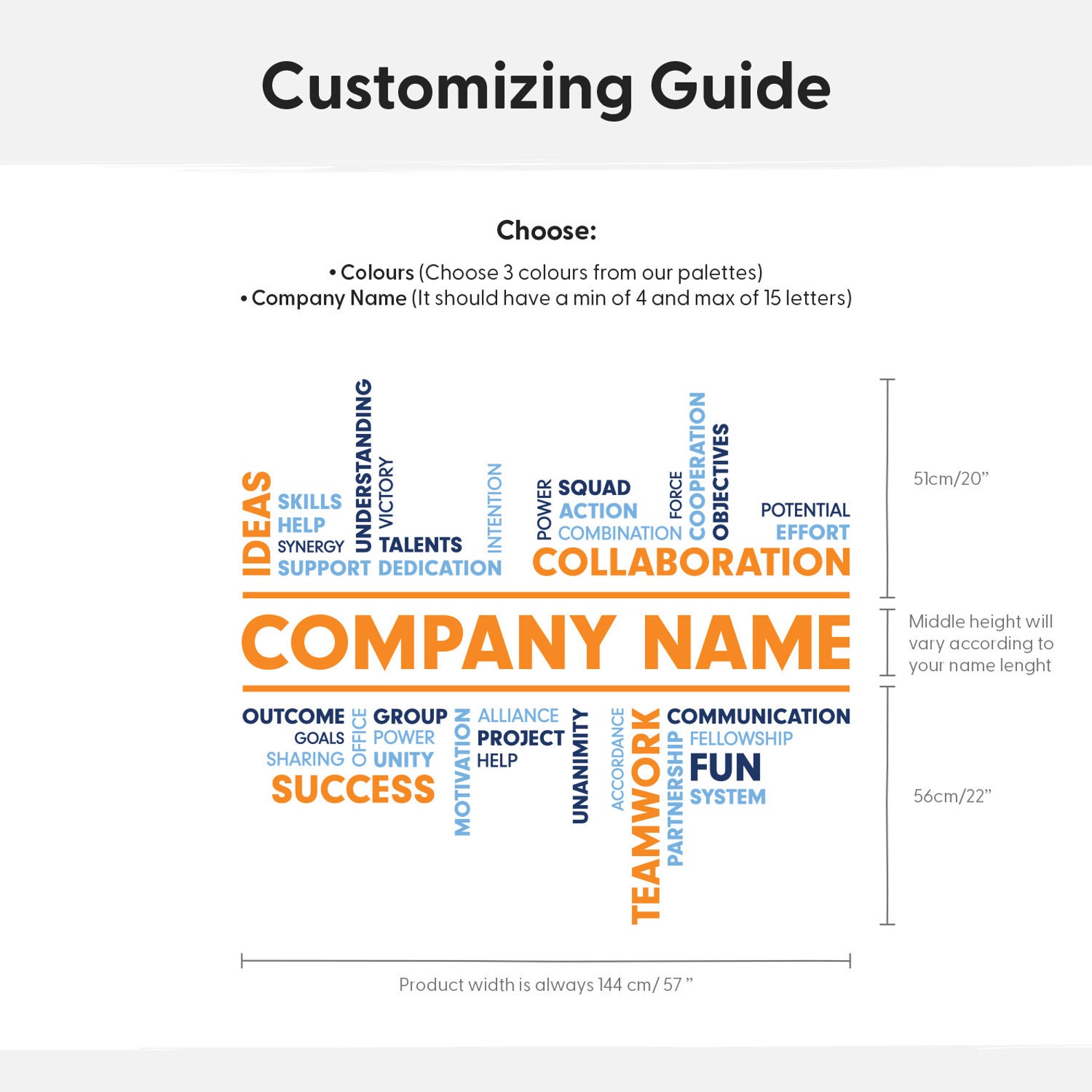 Custom Business Name Vinyl Wall Sticker Customized Office - Etsy UK