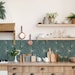 Kitchen and Bathroom Splashback Panel Removable Vinyl Wallpaper Boho ...