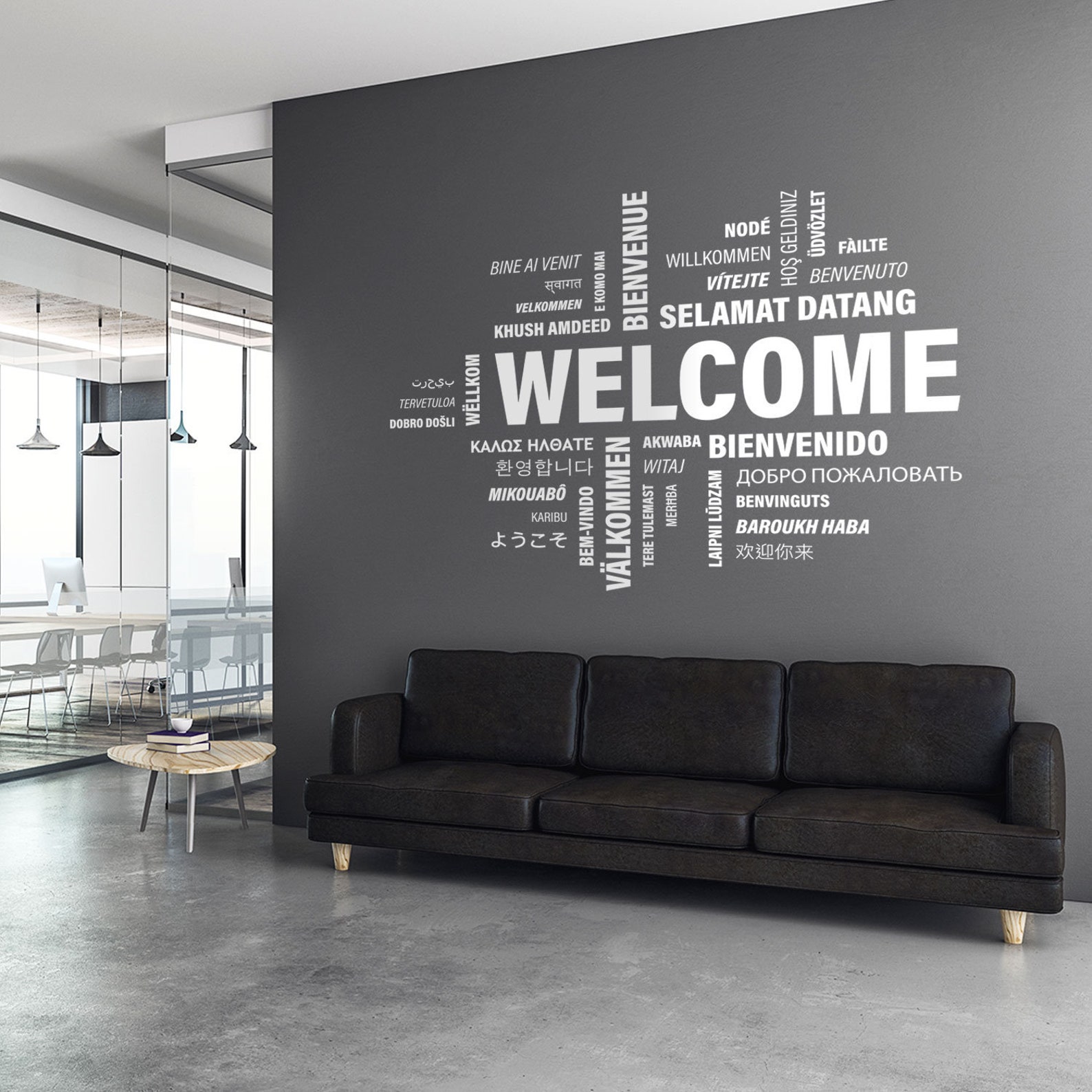 Welcome Office Wall Decal Welcome Decal Office Wall Art - Etsy Canada