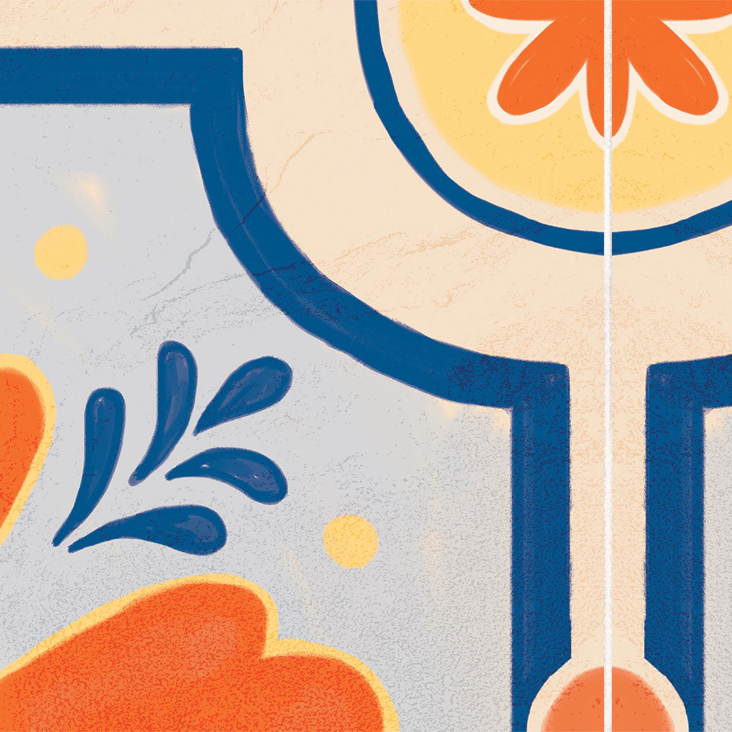 Gardenia Orange Stair Riser Stickers Pack of 6 Removable | Etsy