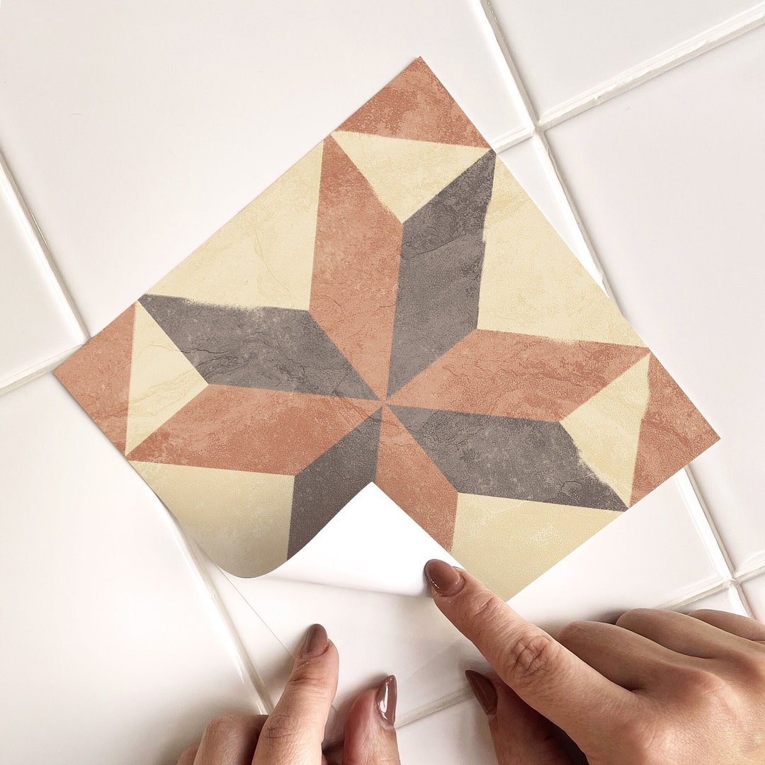 Siena Tile Decals - Self-adhesive Wall & Floor Tile Stickers - PACK OF ...