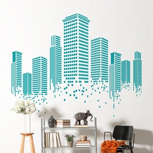 Urban Wall Sticker - Office Wall Decal - Wall Graphics - Vinyl Wall ...