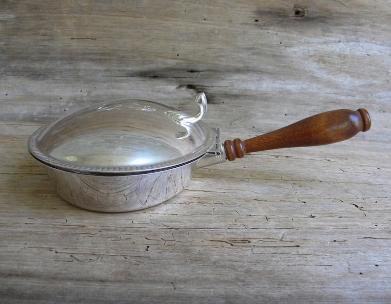 Vintage Sheffield Silent Butler / Silver Plate Over Copper / | Etsy