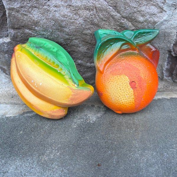 Fruit Chalkware - Etsy
