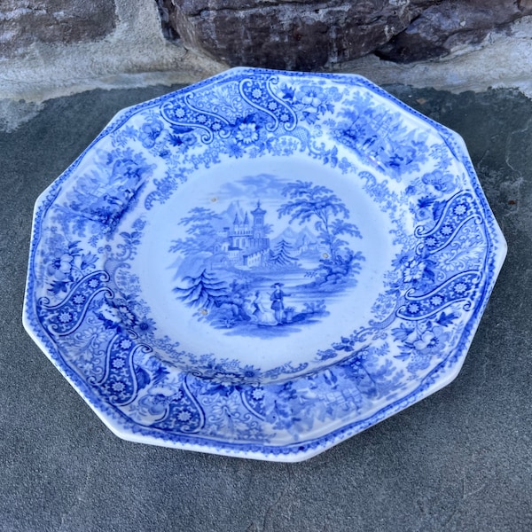 Blue Transferware - Etsy