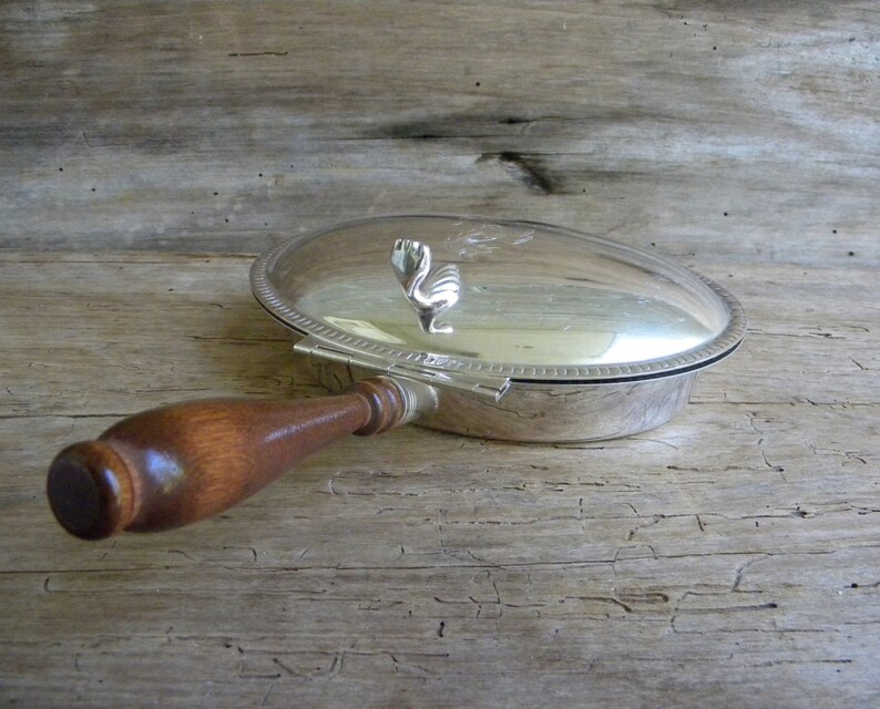 Vintage Sheffield Silent Butler / Silver Plate Over Copper / | Etsy