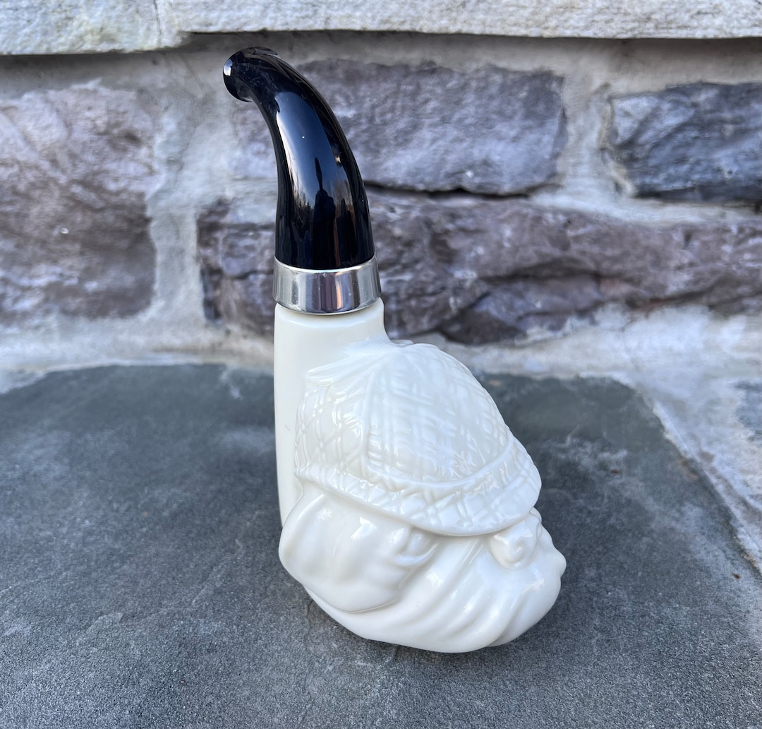 1970's Avon Bulldog Pipe Decanter / English Bulldog / Wild Country ...
