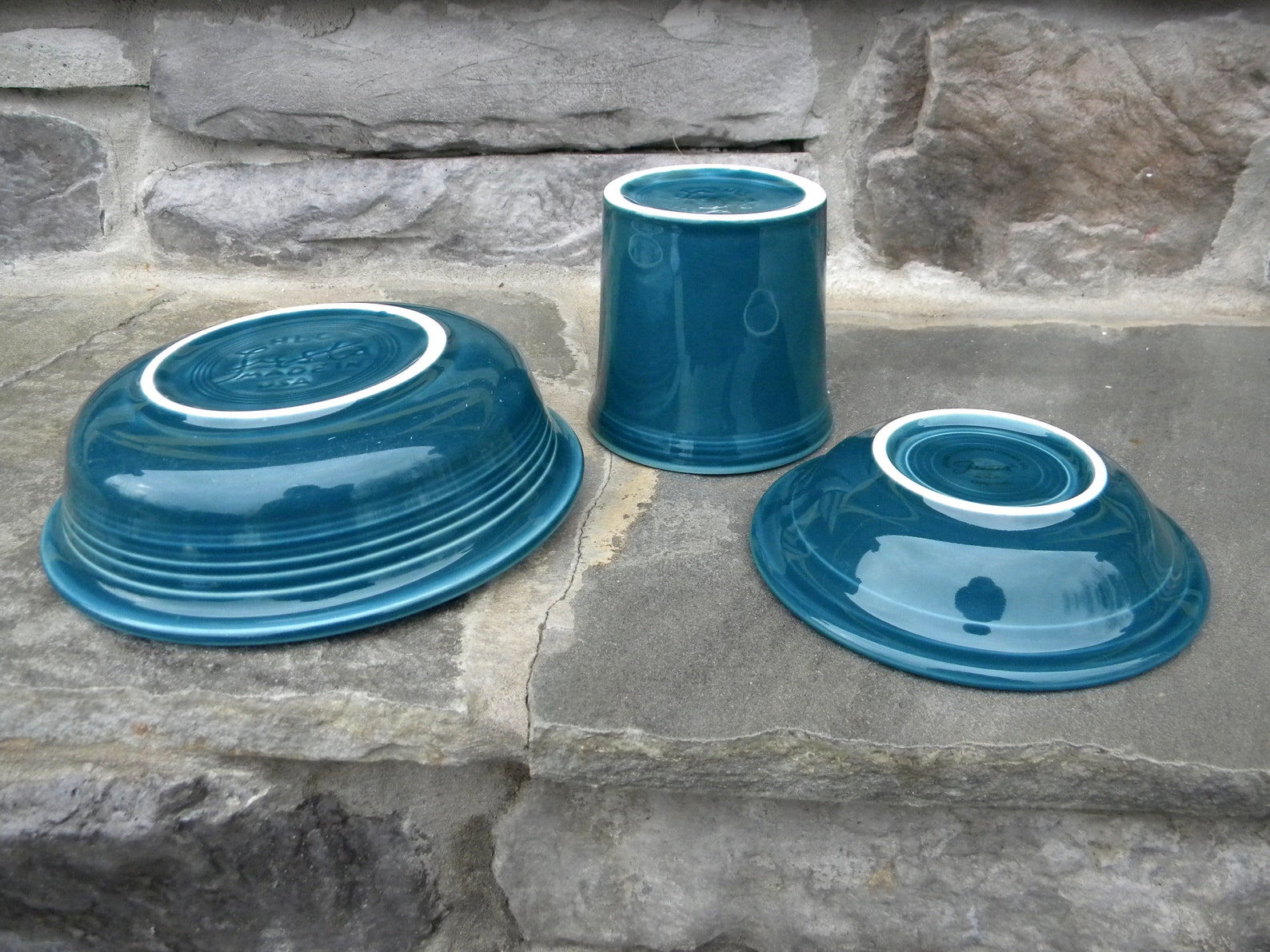 Vintage Fiesta Ware Juniper Pieces / Fruit Dessert (sauce) Bowl ...