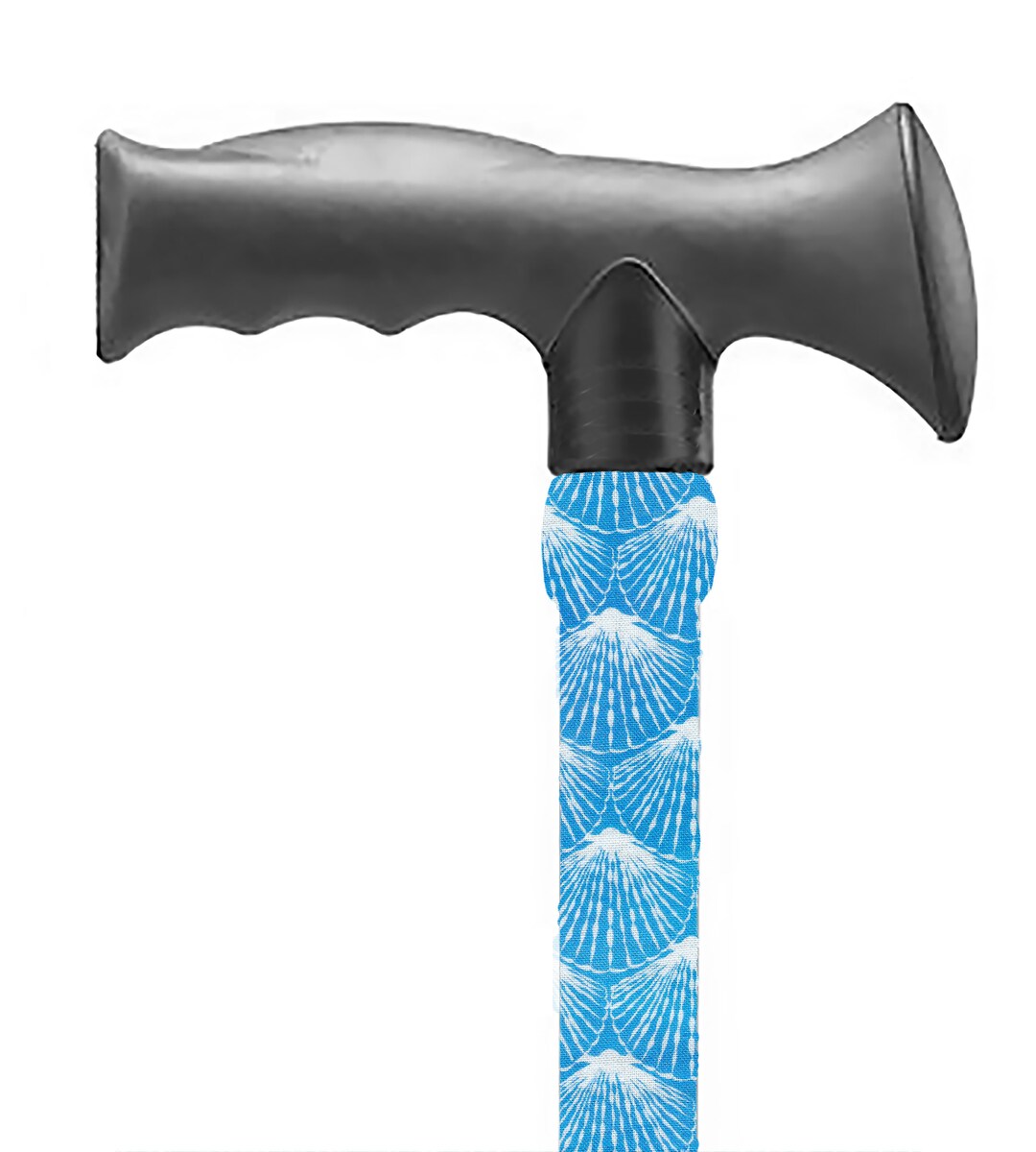 Seashells Blue Cane Cover - Etsy