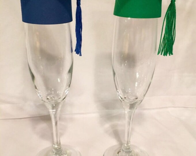 Graduation Party Decoration champagne Toppers 12 Ct - Etsy