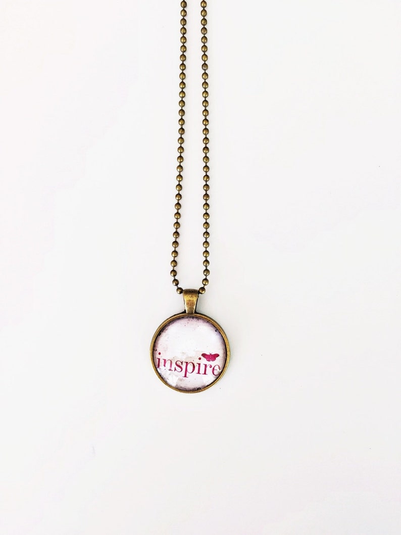 Inspire Necklace - Etsy