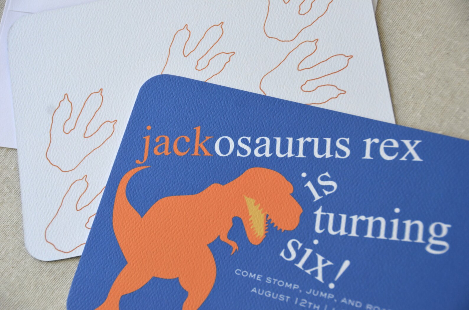 Invitation You-osaurus Rex - Etsy