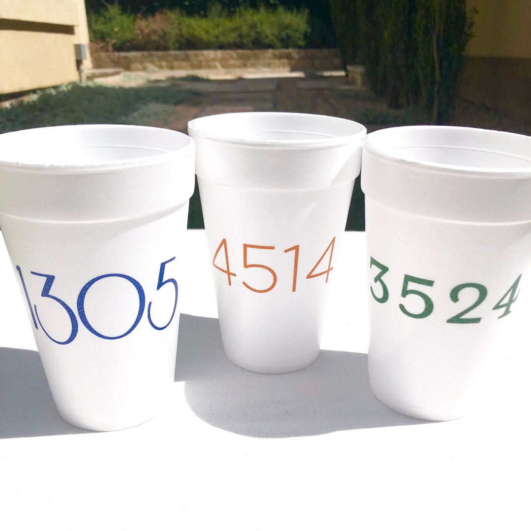 Cups | Street Number - Etsy