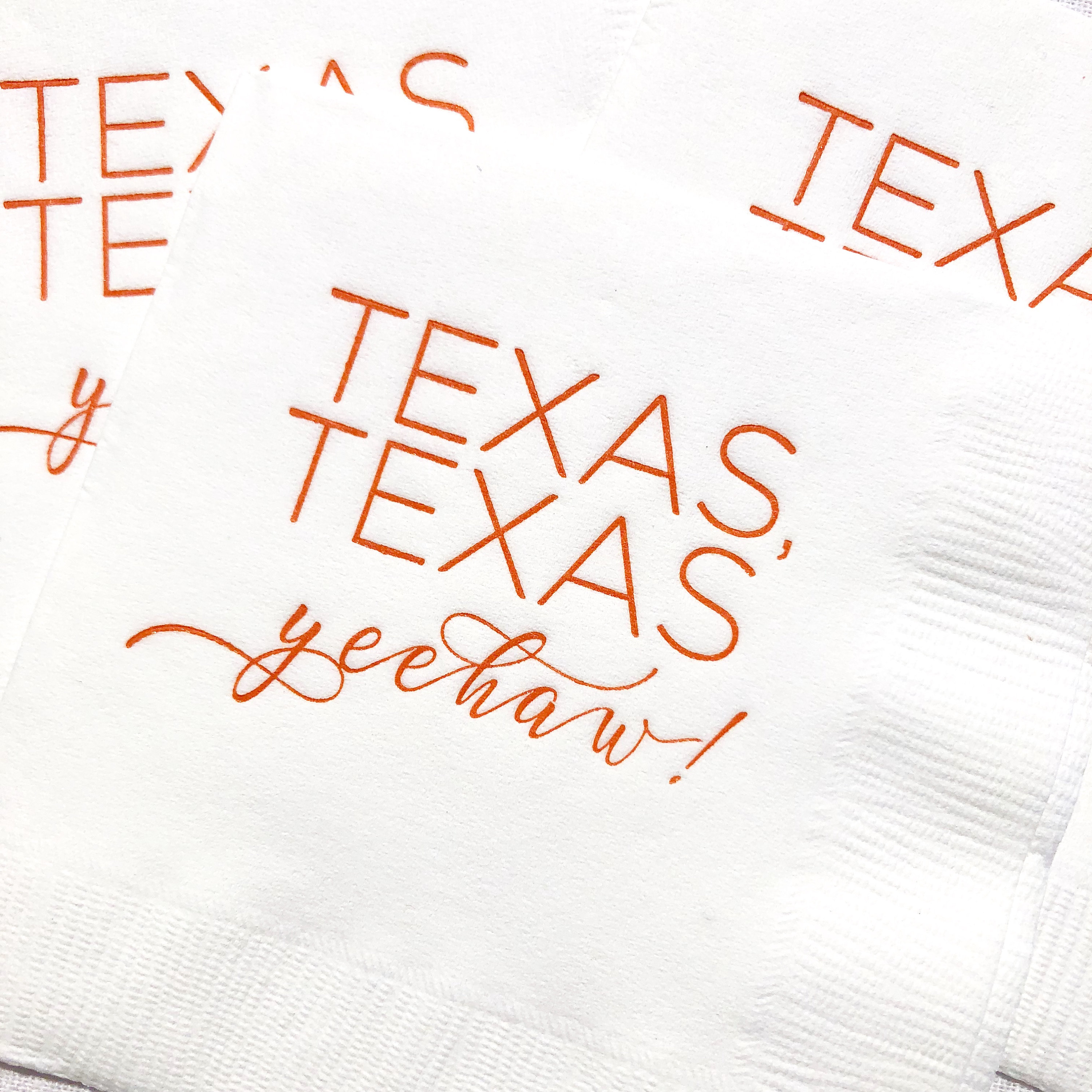 Texas Texas Yeehaw / Servilletas - Etsy España