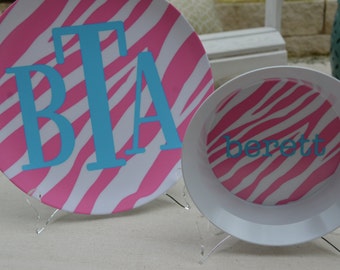 Pink Turquoise Zebra | Etsy