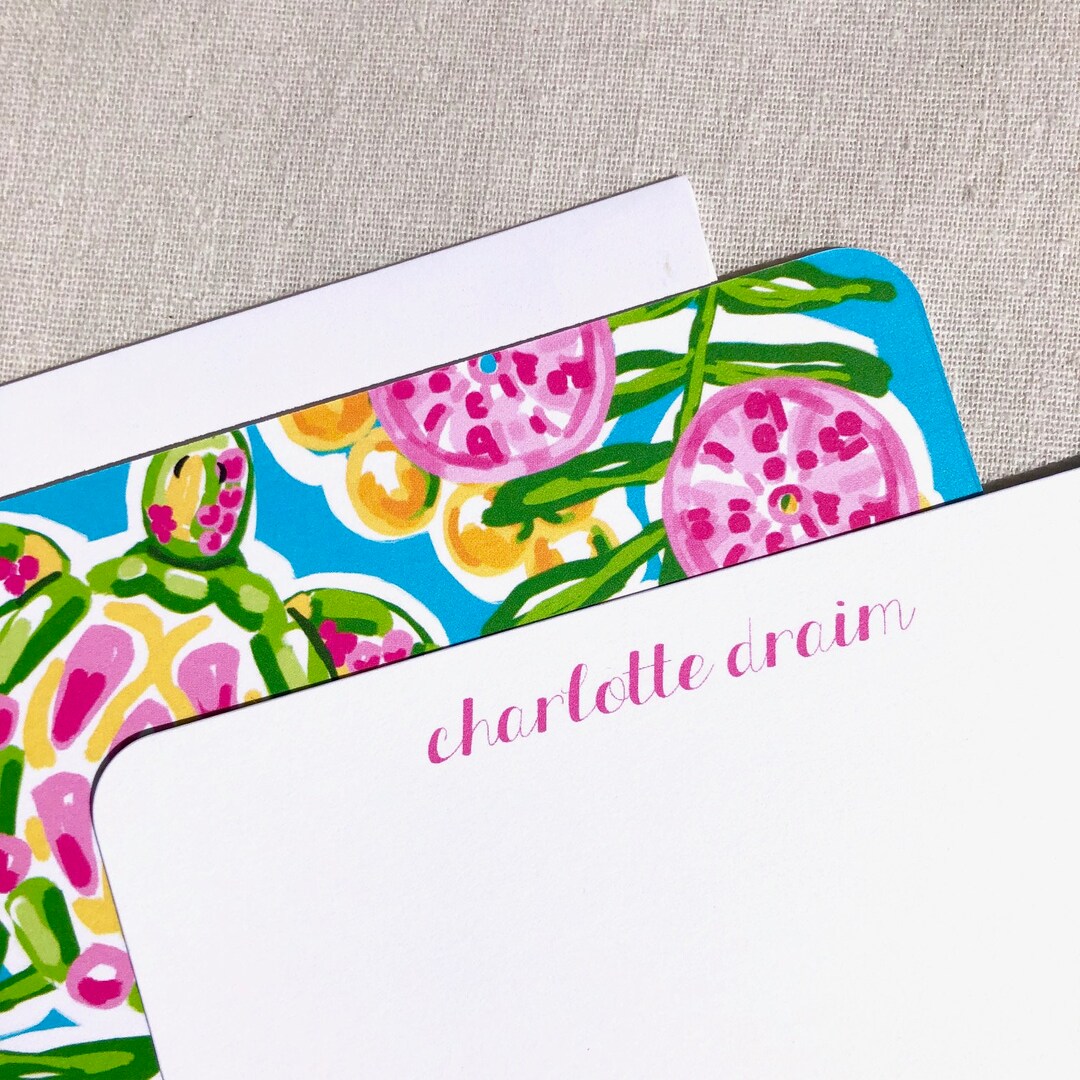 Notecards | Sea Turtle Pattern - Etsy