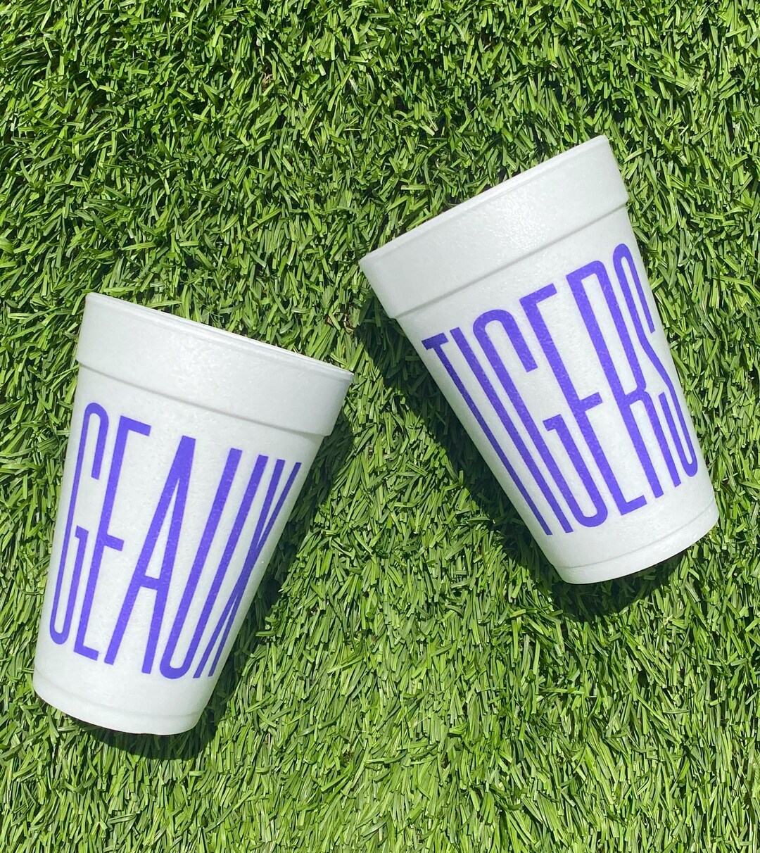 Cups | Geaux Tigers - Etsy