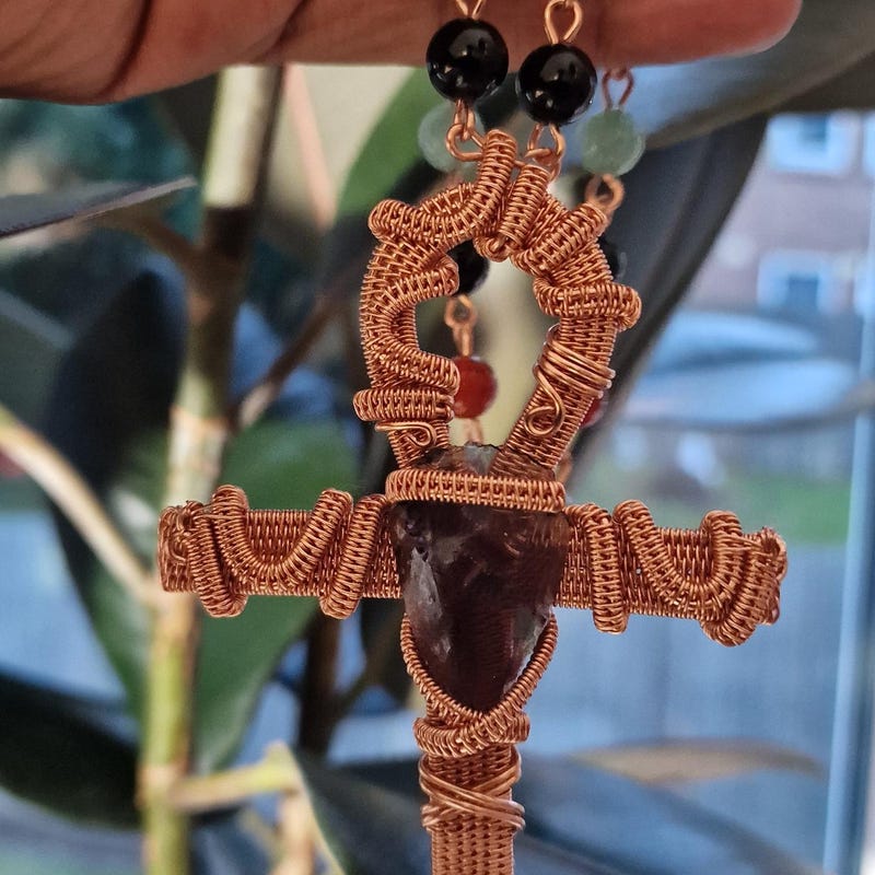 Copper Ankh - Etsy