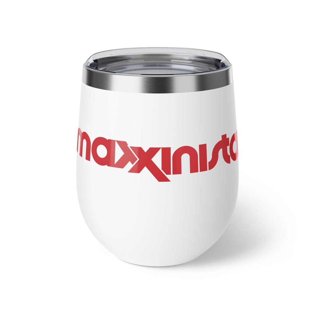 Maxxinista Logo Stemless Tumbler | 12oz Insulated Cup - Etsy