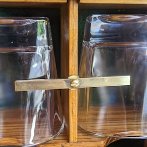 Handcrafted Leather Field Bar: Portable Liquor Cabinet With Serving ...
