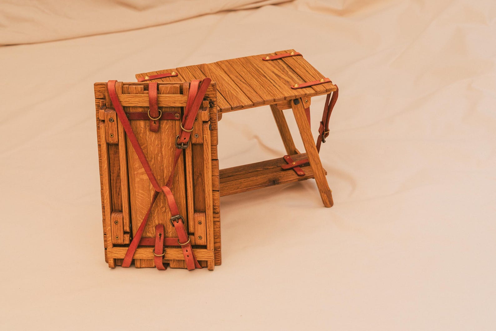 White Oak Field Side Table - Etsy