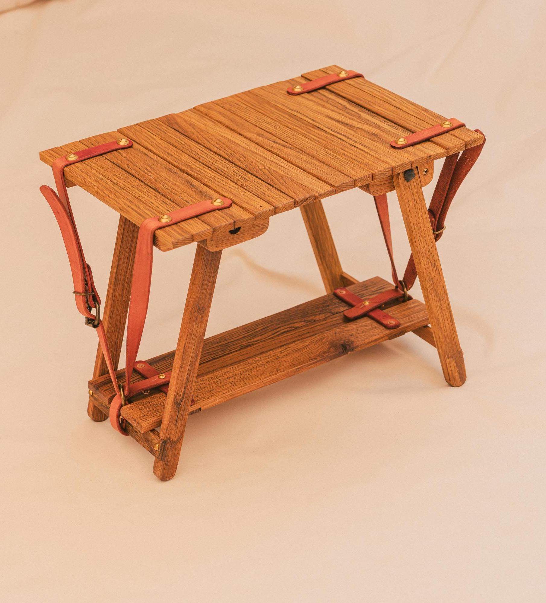 White Oak Field Side Table - Etsy