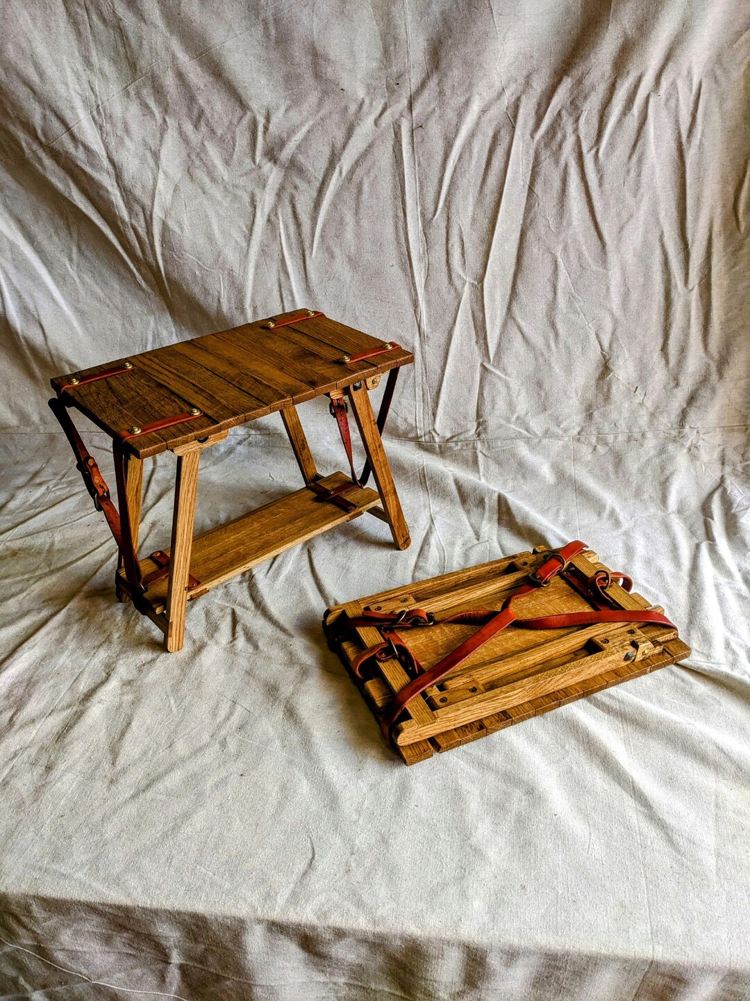 White Oak Field Side Table - Etsy