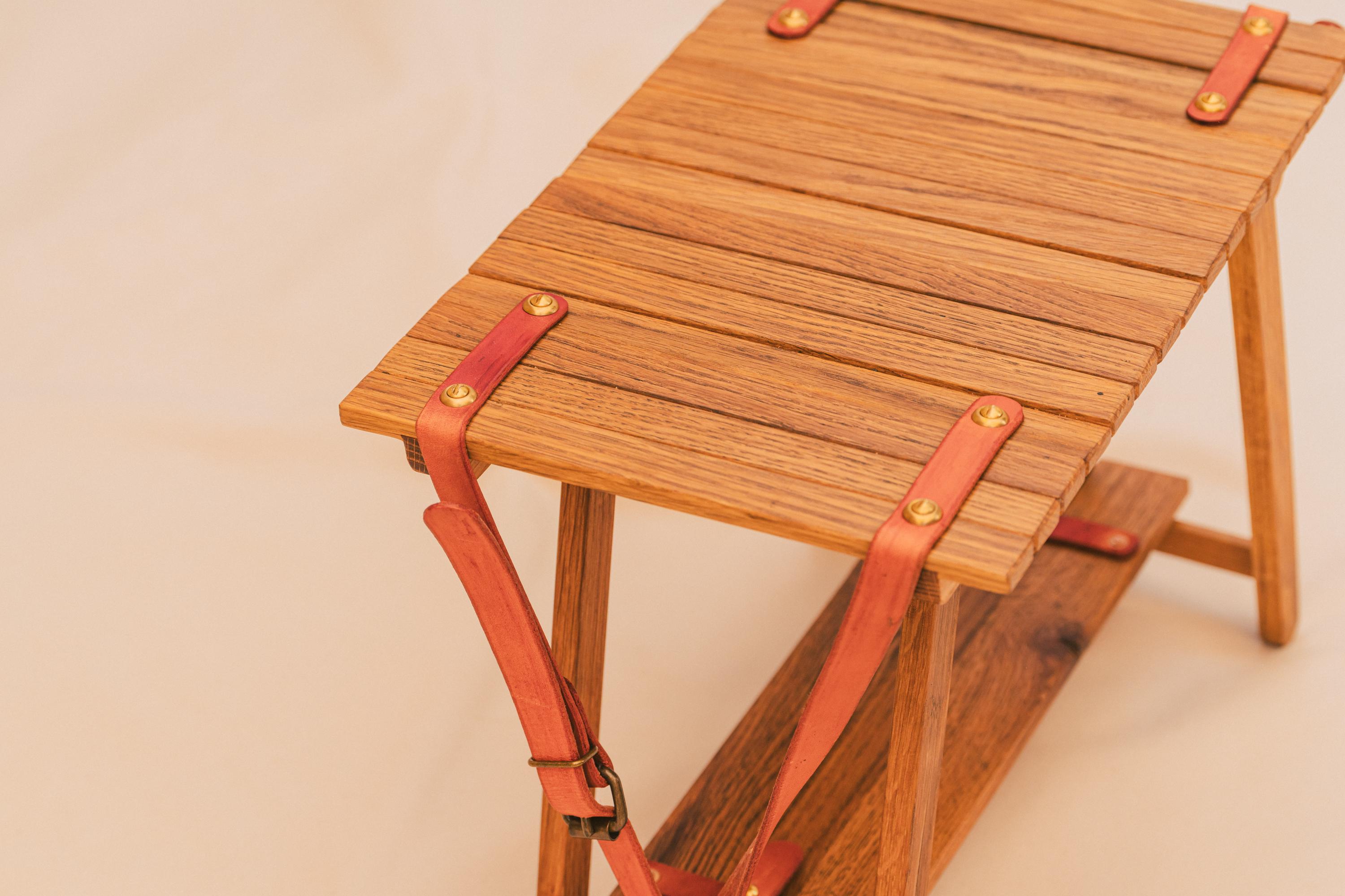 White Oak Field Side Table - Etsy