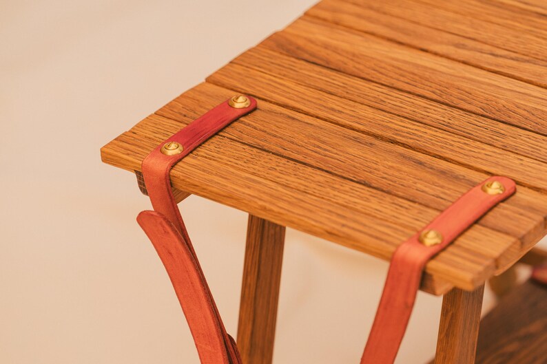 White Oak Field Side Table - Etsy