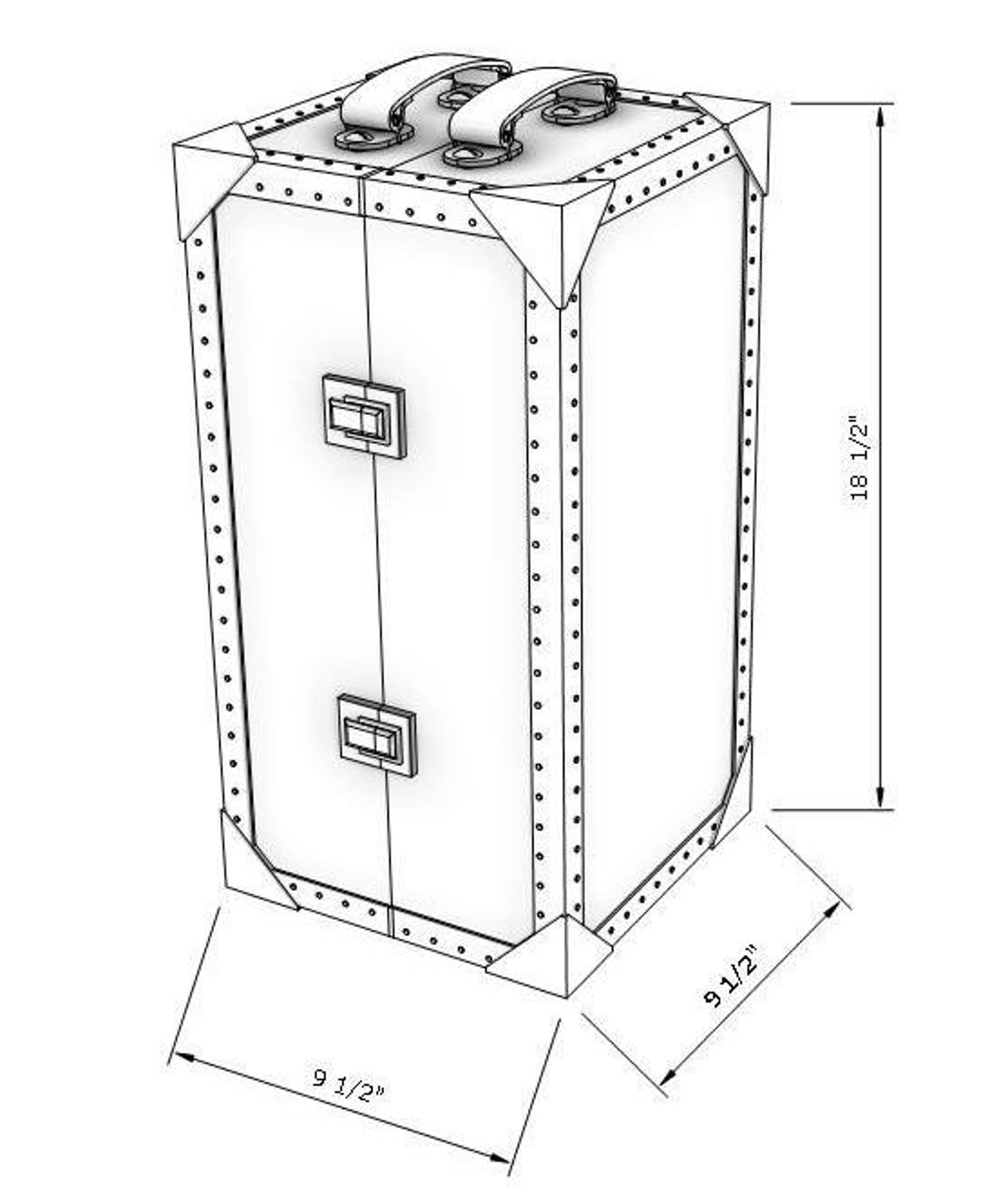 Handcrafted Leather Field Bar: Portable Liquor Cabinet With Serving ...