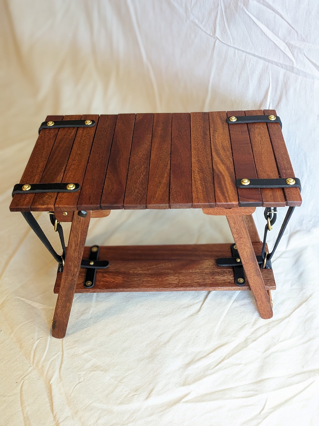 Mahogany Field Side Table - Etsy