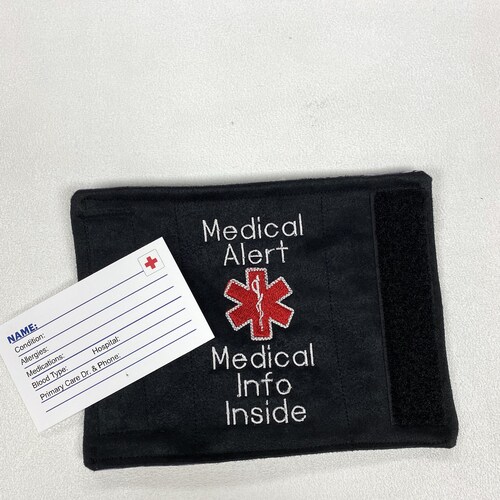 Autism Non-verbal 3 Piece Safety Kit Wristband Seat Belt Cover | Etsy