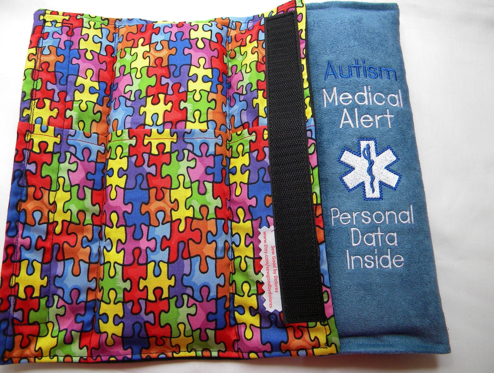 Autism Medical Alert Autism ID Tag Autism Seat Belt Wrap | Etsy