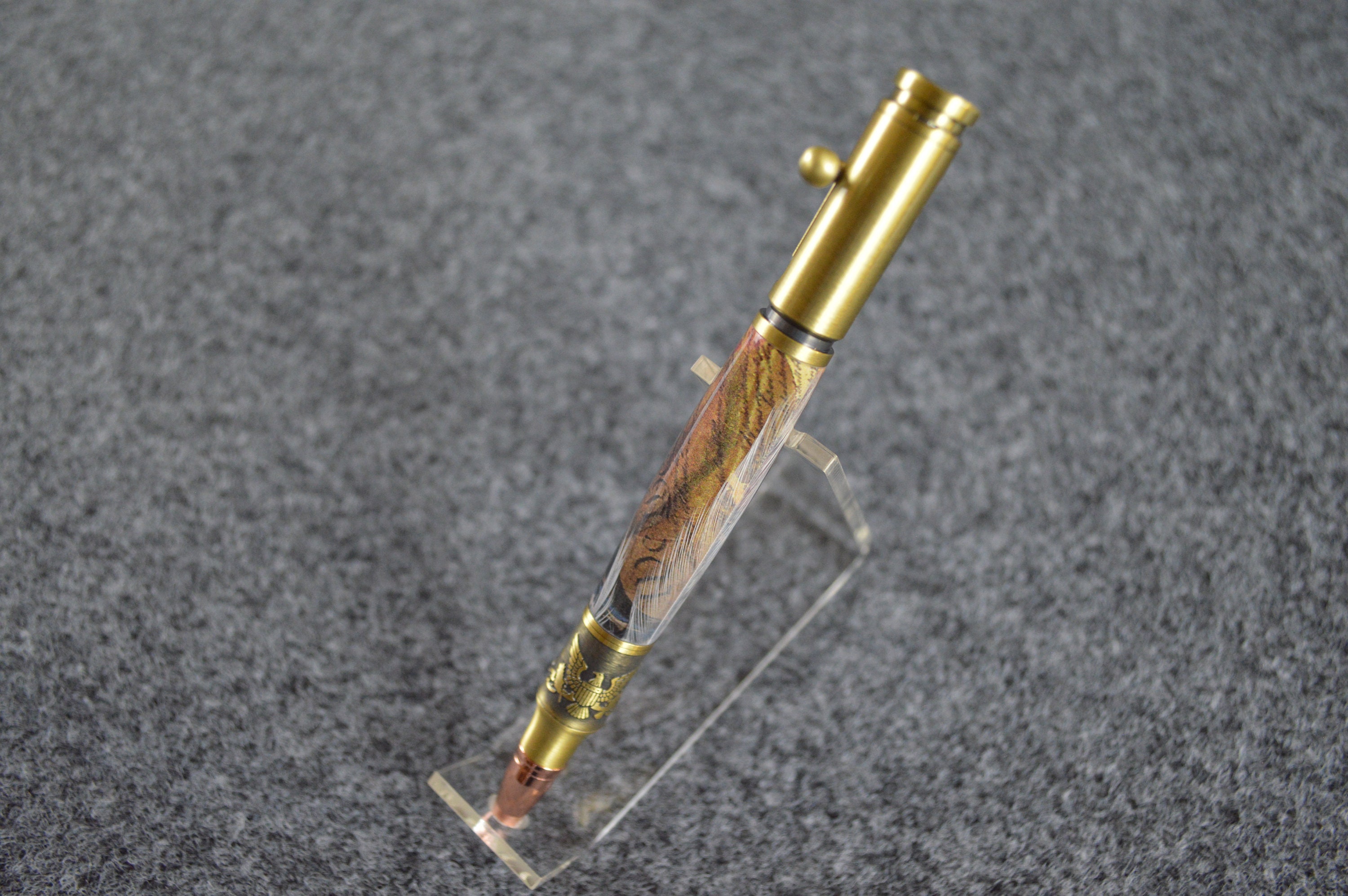 Patriotic Eagle Pen, U S Constitution and White Feathers, #0211 - Etsy
