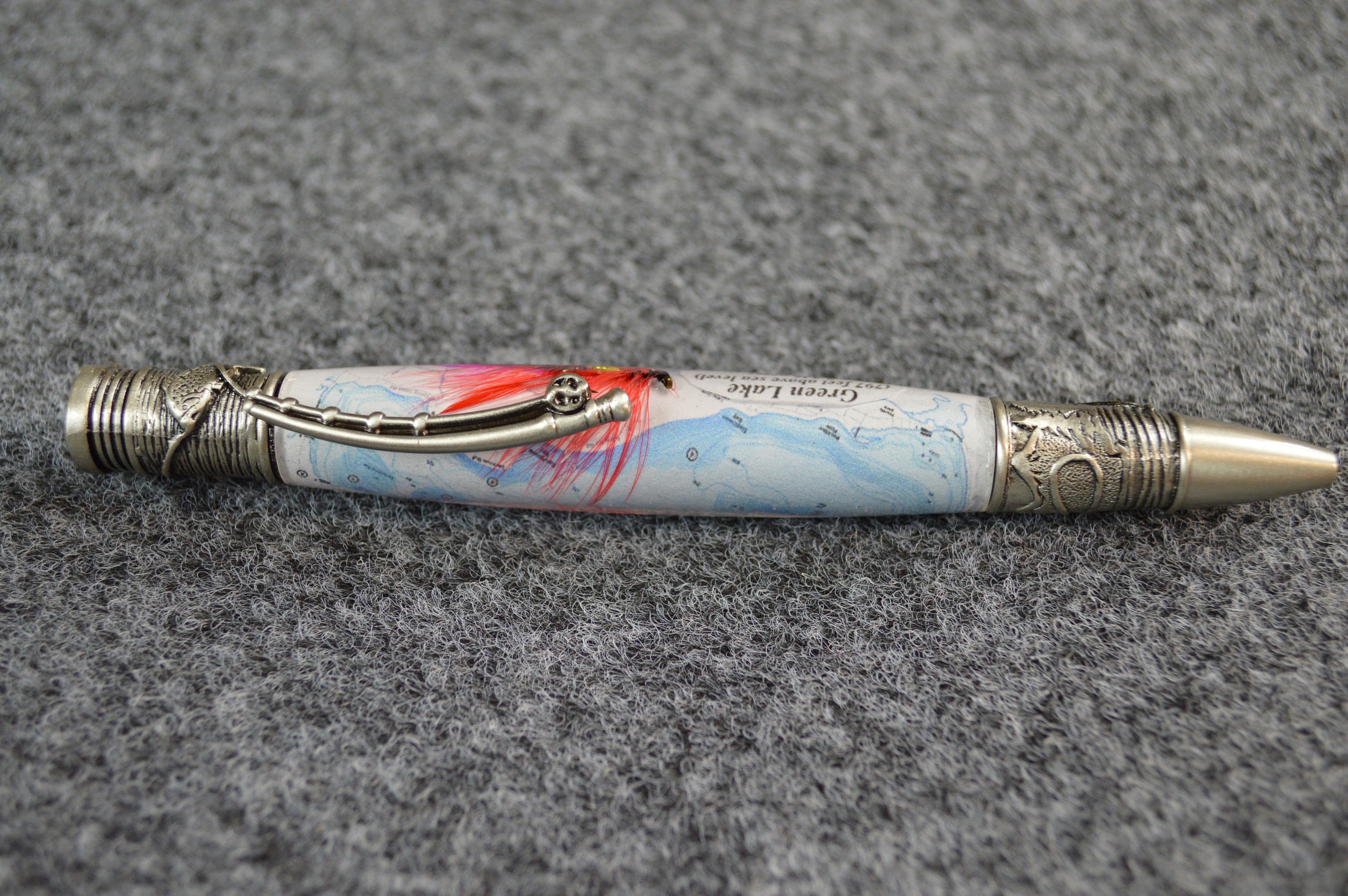 Fishing Lure Pen Big Green Lake Wisconsin Ballpoint 0167 - Etsy