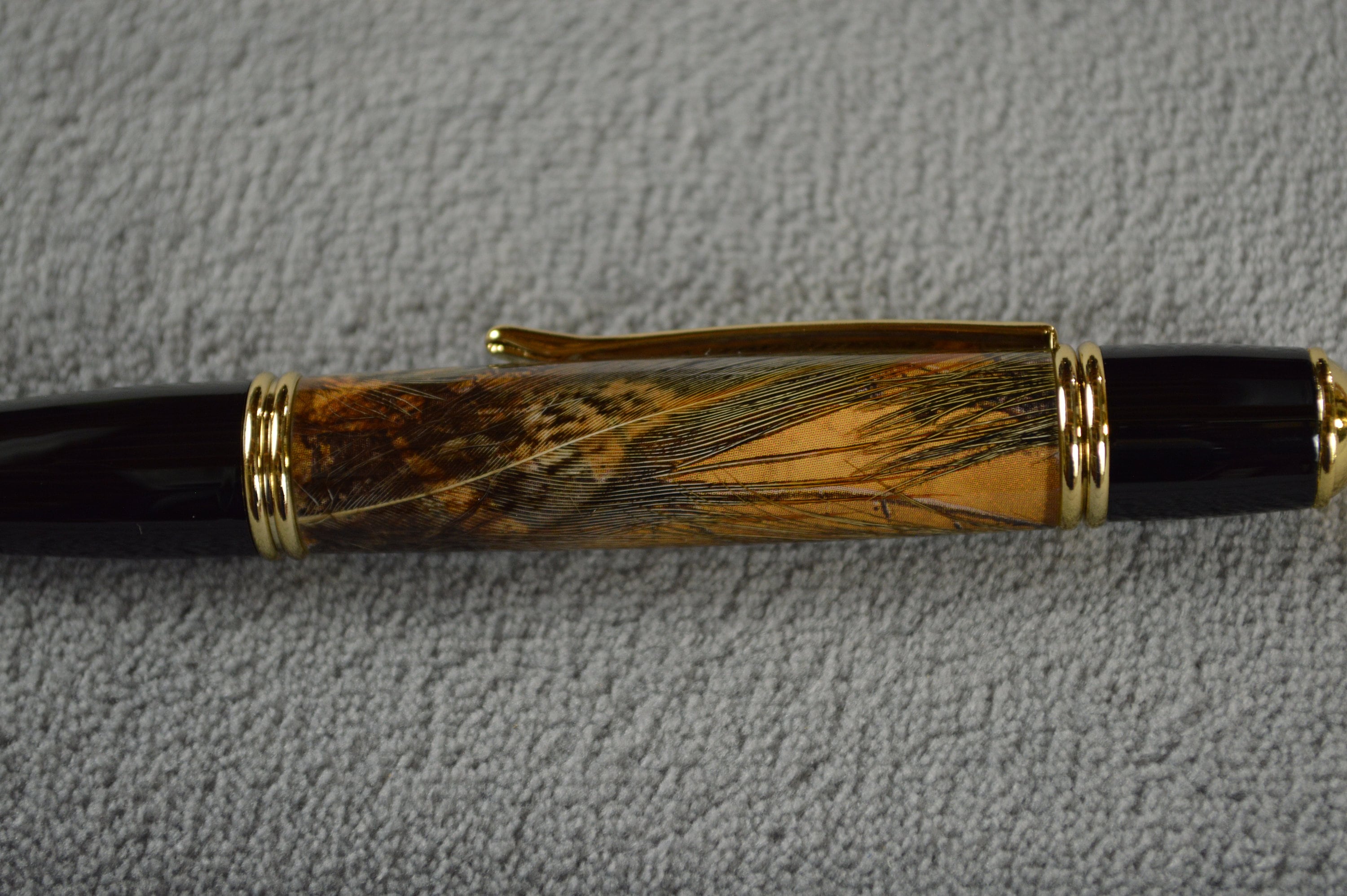 Pheasant Feather Pen for Dad Outdoorsman Gift 0121 | Etsy