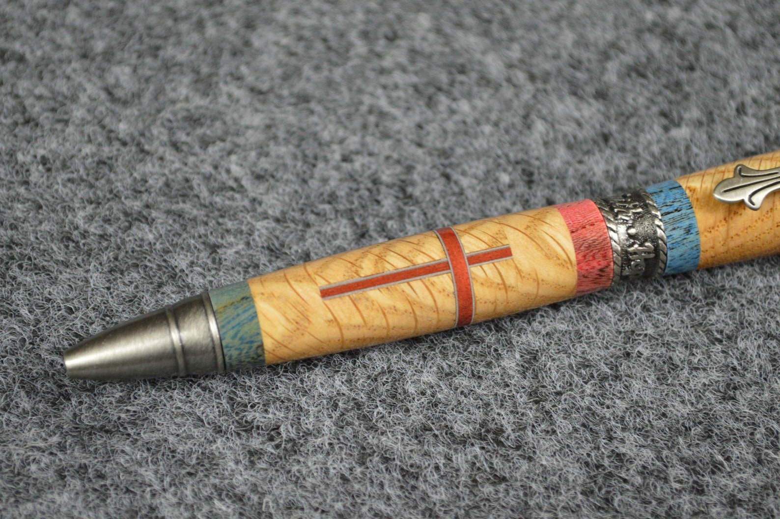 Faith Hope Love Pen With Red Cross, Reclaimed Wood From Razed Church ...