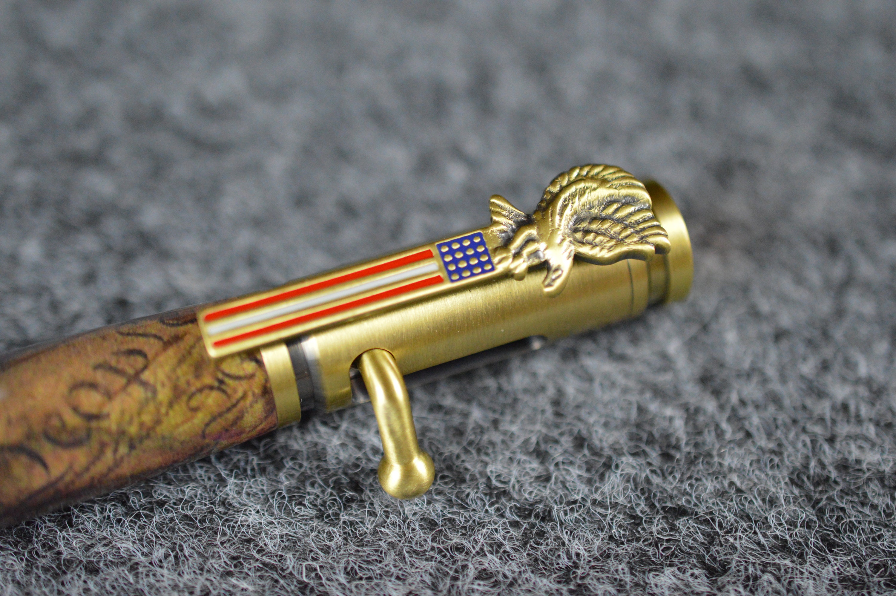 Patriotic Eagle Pen, U S Constitution and White Feathers, #0211 - Etsy