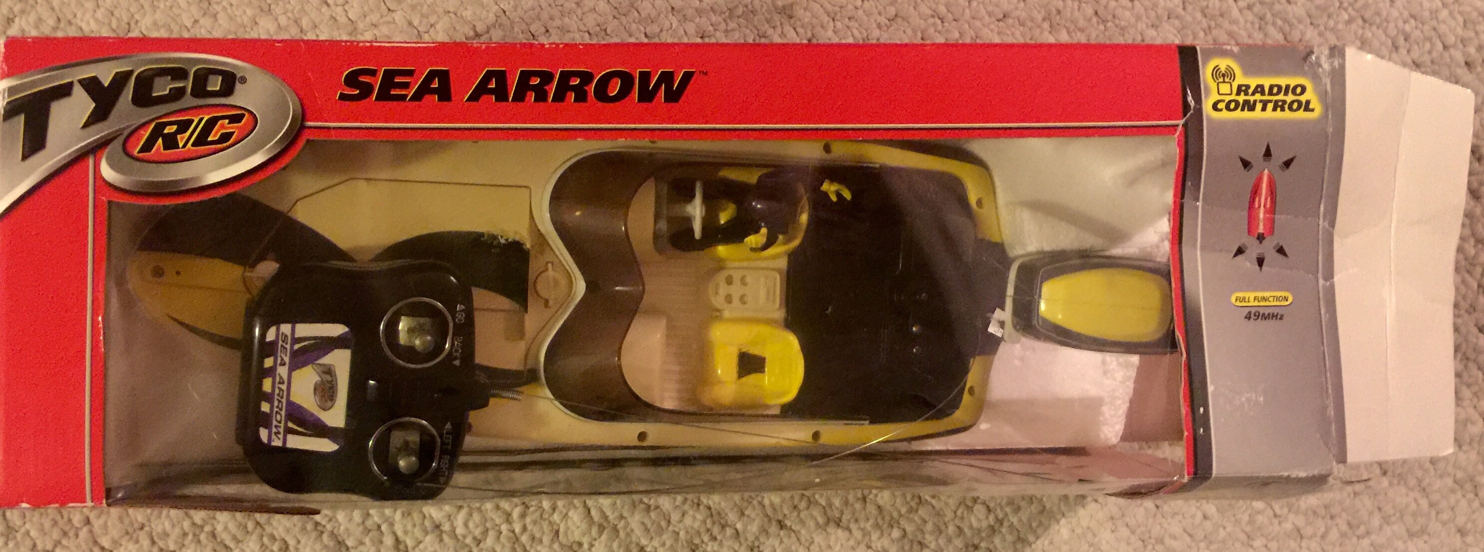 Vintage Tyco RC Sea Arrow Racing Boat GC 2001 Etsy UK