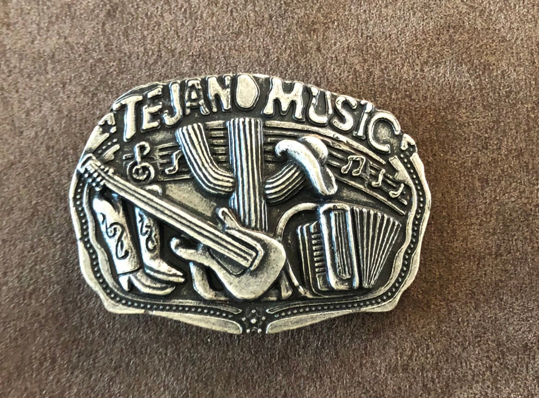 New Country Tejano Music Belt Buckle - Etsy