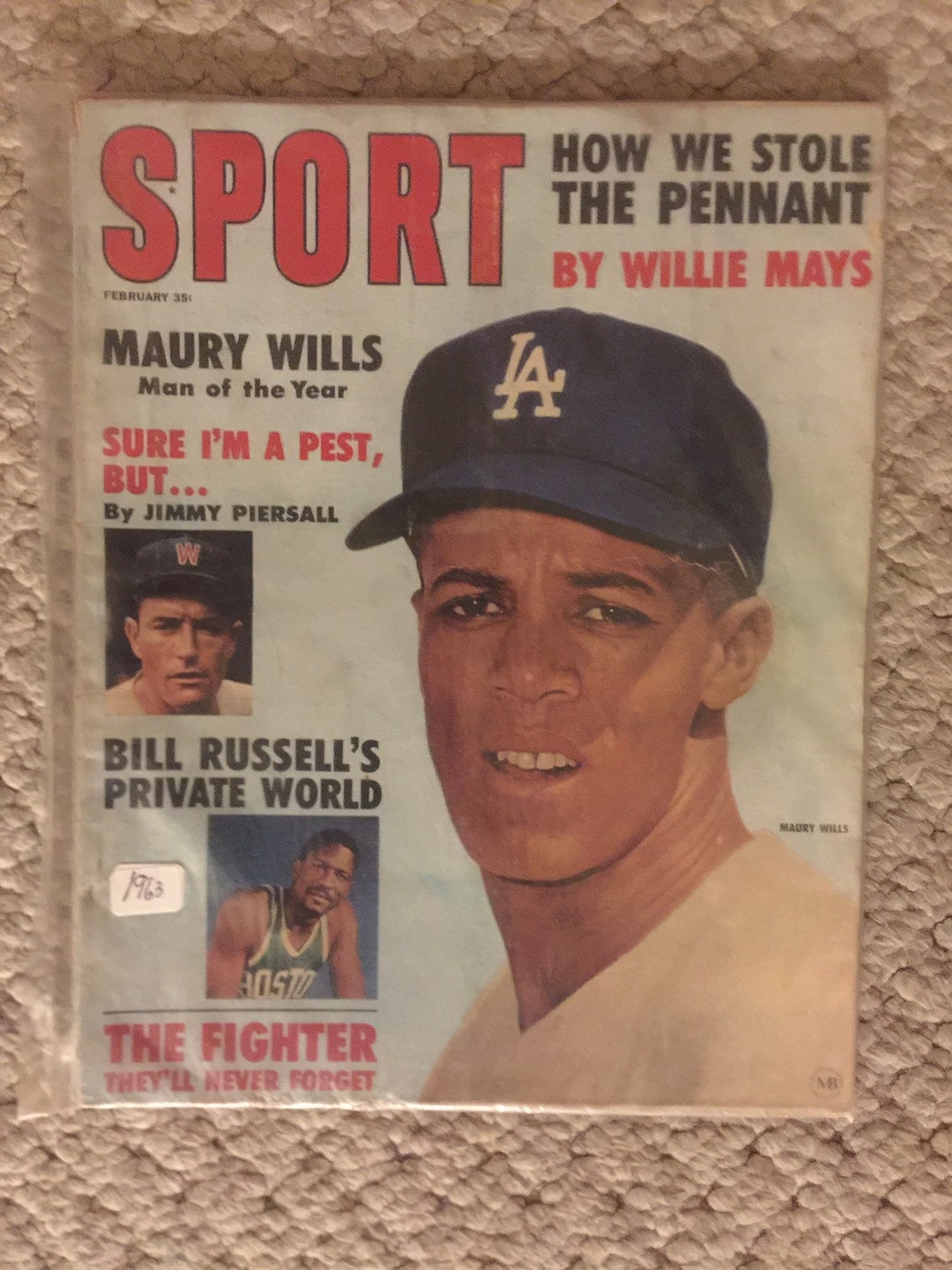 Vintage Sport Magazine Feb 1963 Bill Russell great Ads & - Etsy