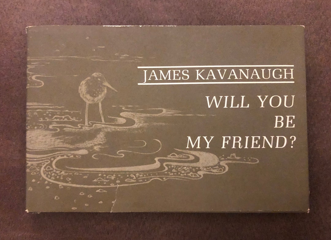 Will You Be My Friend? Hardcover James Kavanaugh Poetry 1st Printing ...