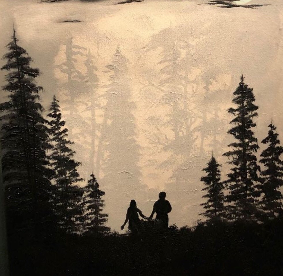 Forest Stroll 16x20 Oil Painting Oil Painting Art & Collectibles etna ...