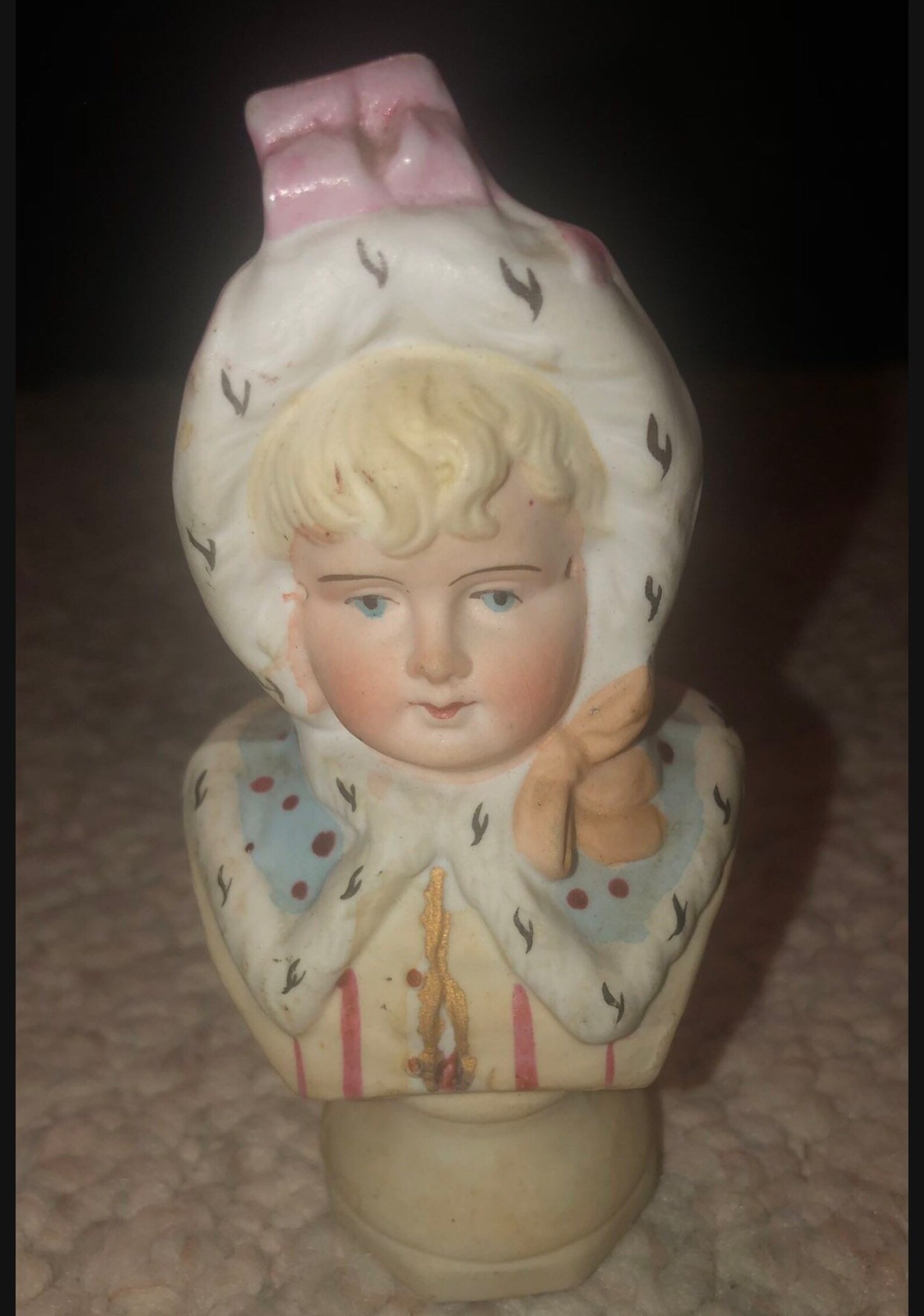 Rare Vintage/antique German Piano Ceramic/bisque/porcelain Bust ...