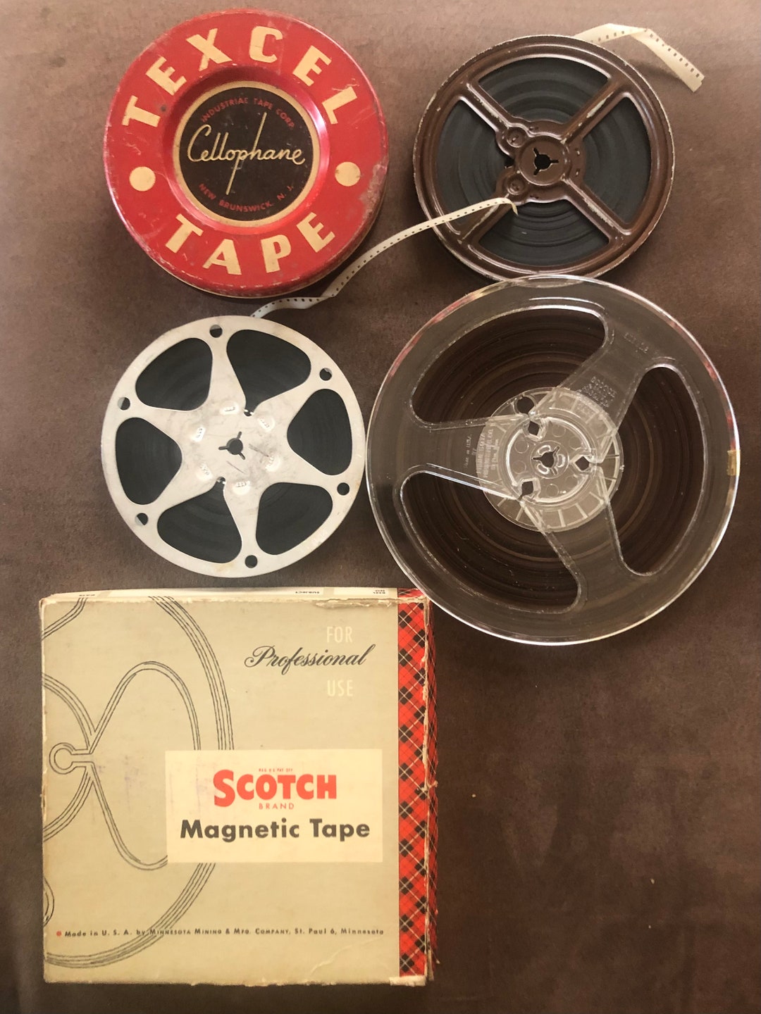 Texcel Tape Can With 2-8mm-film Reels-i Believe They’re Home Movies and ...