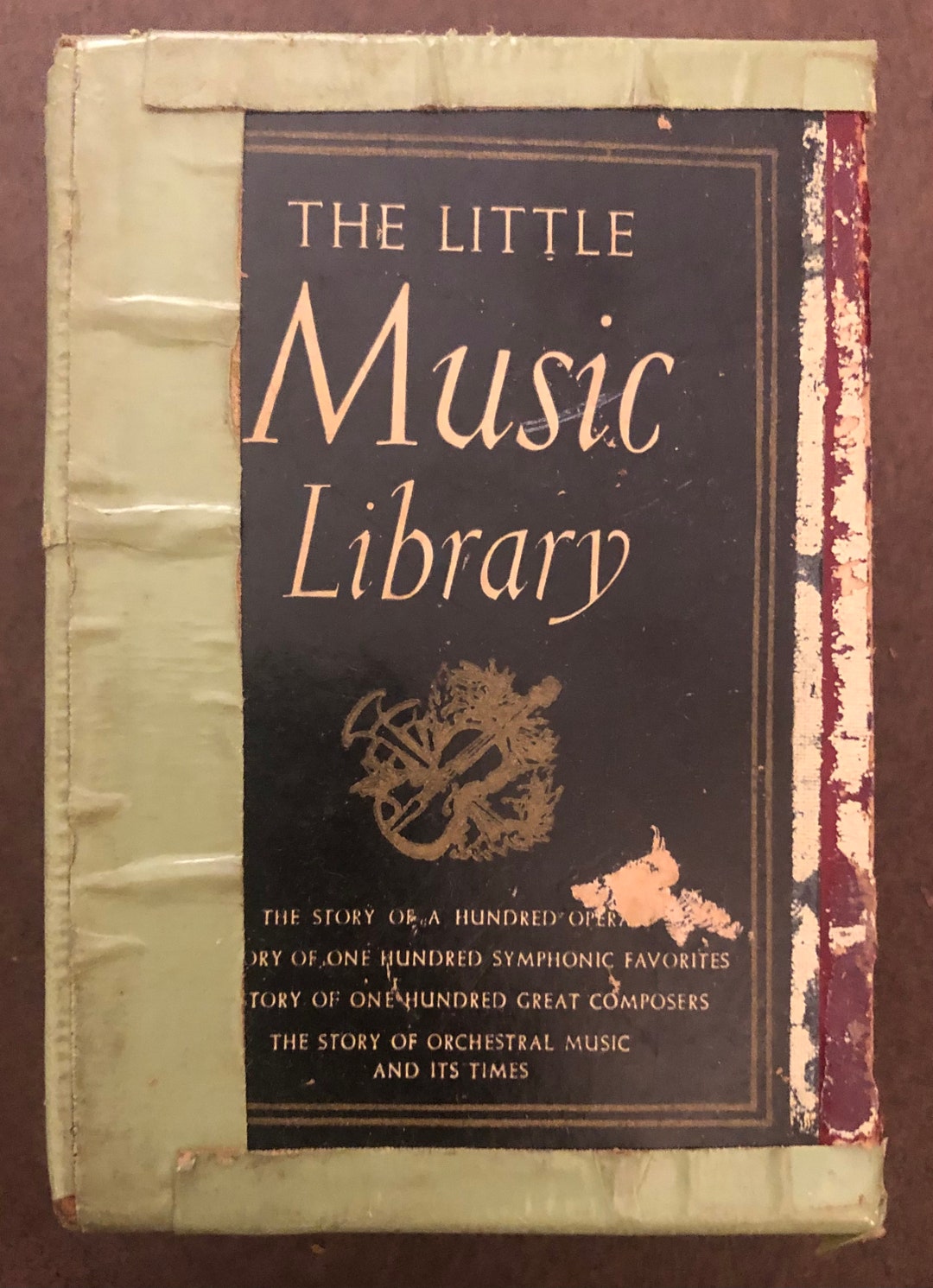 Vintage Book Set 1-the Little Music Library" 1940, 1942 & 1943 ...